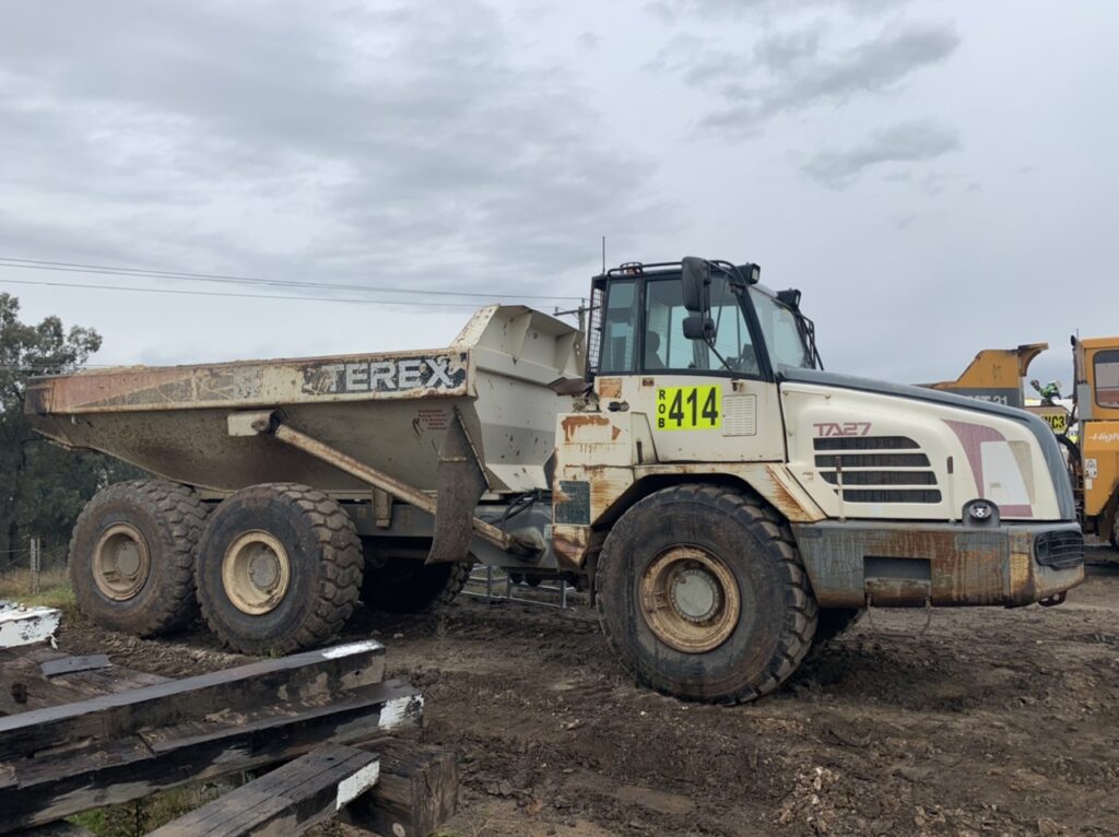Terex TA27 Articulated Dump Truck – CEG Sales and Service